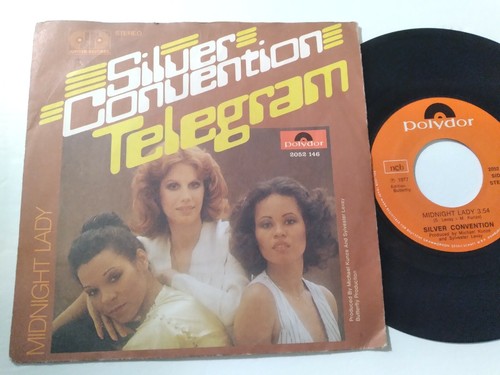 Silver Convention - Telegram / Midnight Lady -German Import 45 w/ PS ...