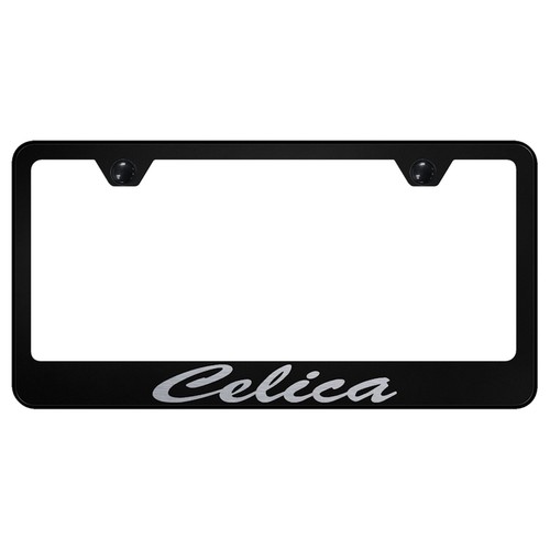 Toyota Celica Laser Etched Script License Plate Frame | eBay