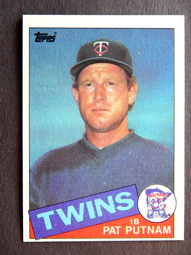 Pat Putnam #535 Topps 1985 Baseball Card (Minnesota Twins) VG | eBay