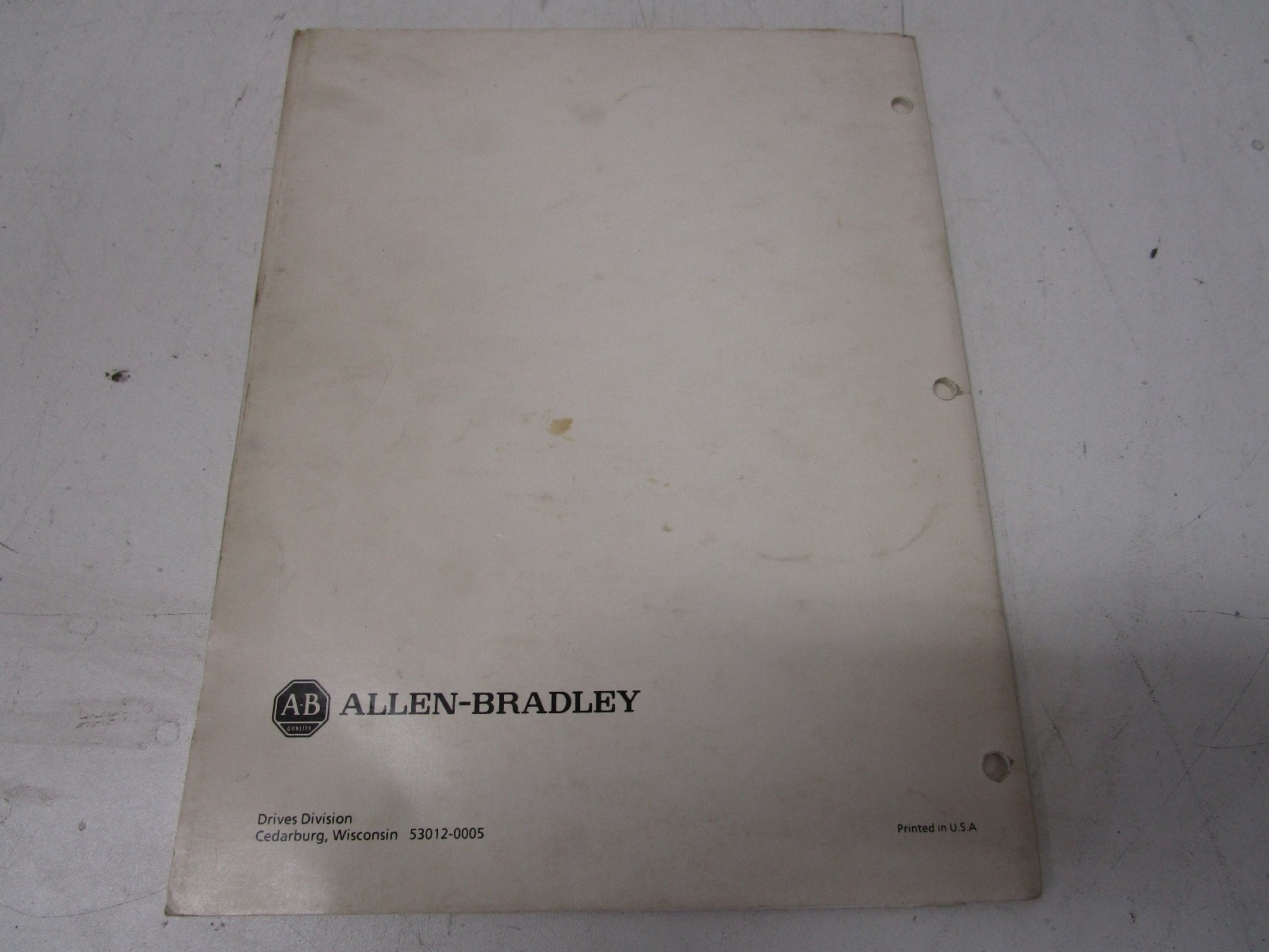 ALLEN-BRADLEY 1334-5.0 AC MOTOR DRIVES INSTRUCTION MANUAL - - for sale ...