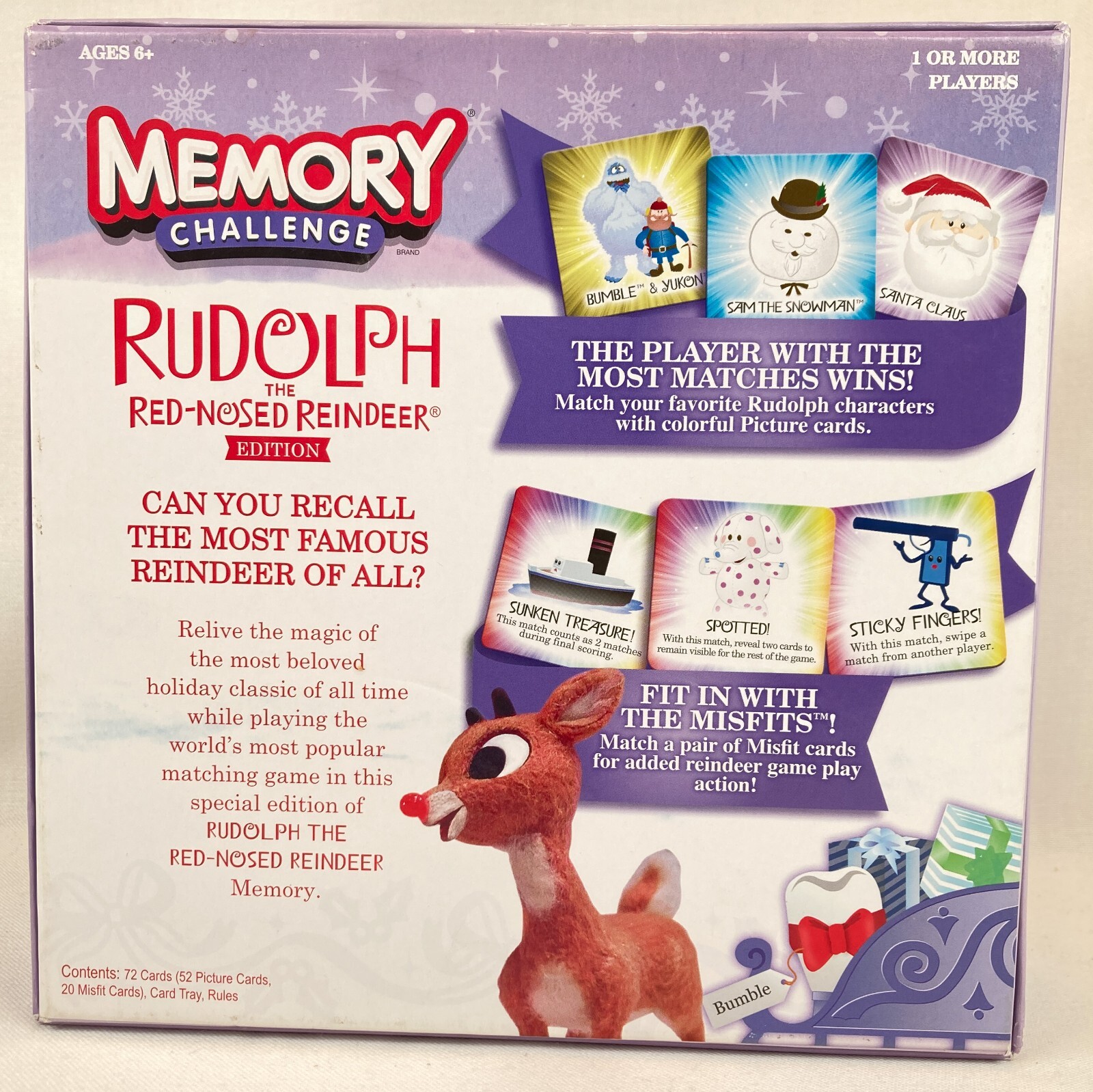 Rudolph The Red-Nosed Reindeer Edition Memory Challenge 2012 100% ...