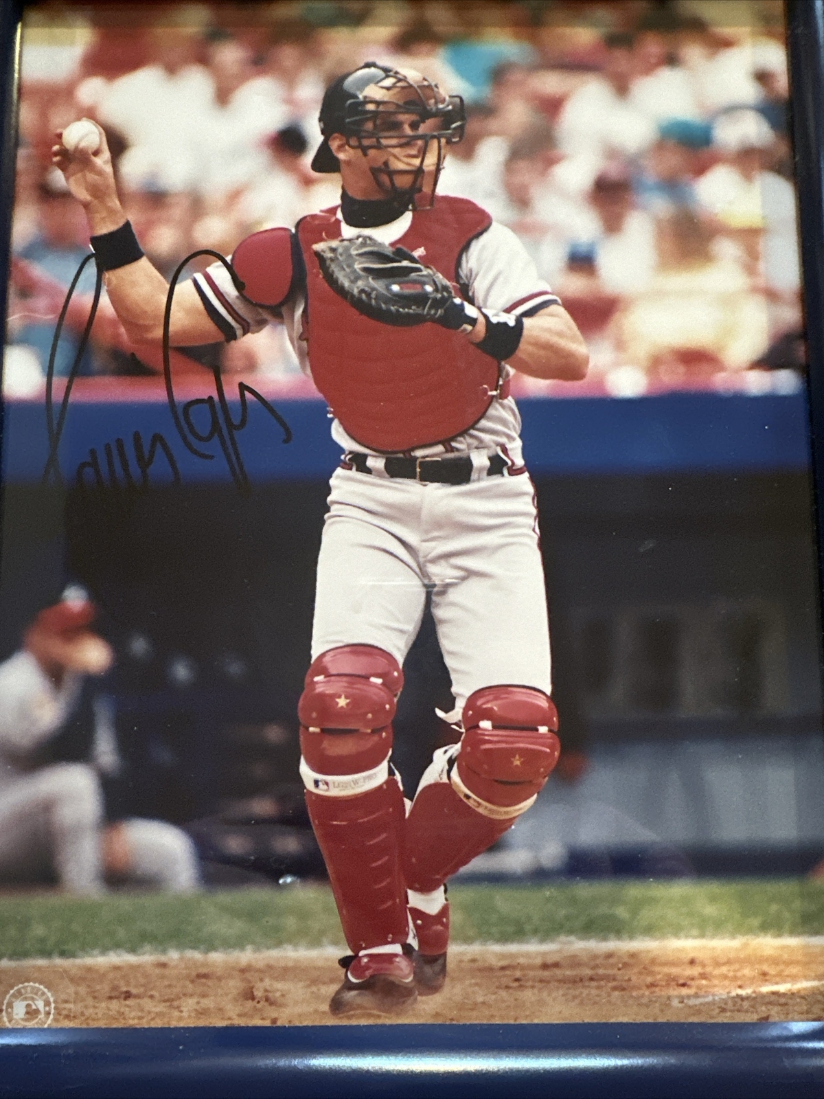 Javier Javy Lopez Signed Autographed 8x10 Photo Atlanta Braves | eBay
