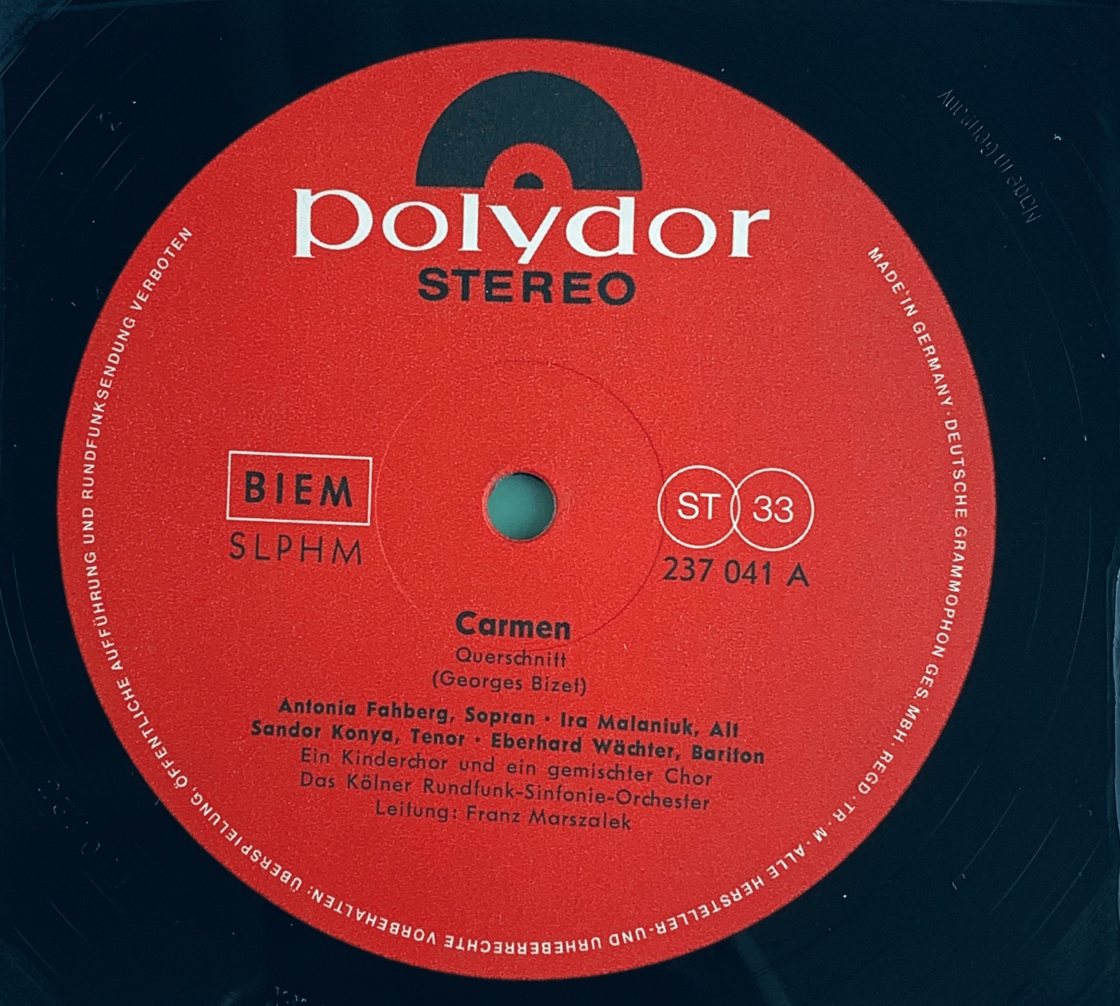 Various - Carmen - La Bohème [Vinyl LP] | Polydor | Germany | EX/VG+ | eBay