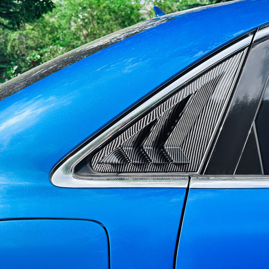 Rear Side Window Blinds Quarter Louver Covers For Audi A3 S3 8V Sedan ...