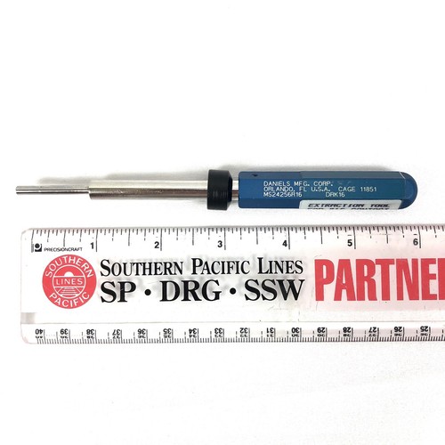 Daniels MFG DMC Crimp Extraction Tool #16 Contact MS24256R16 Series ...