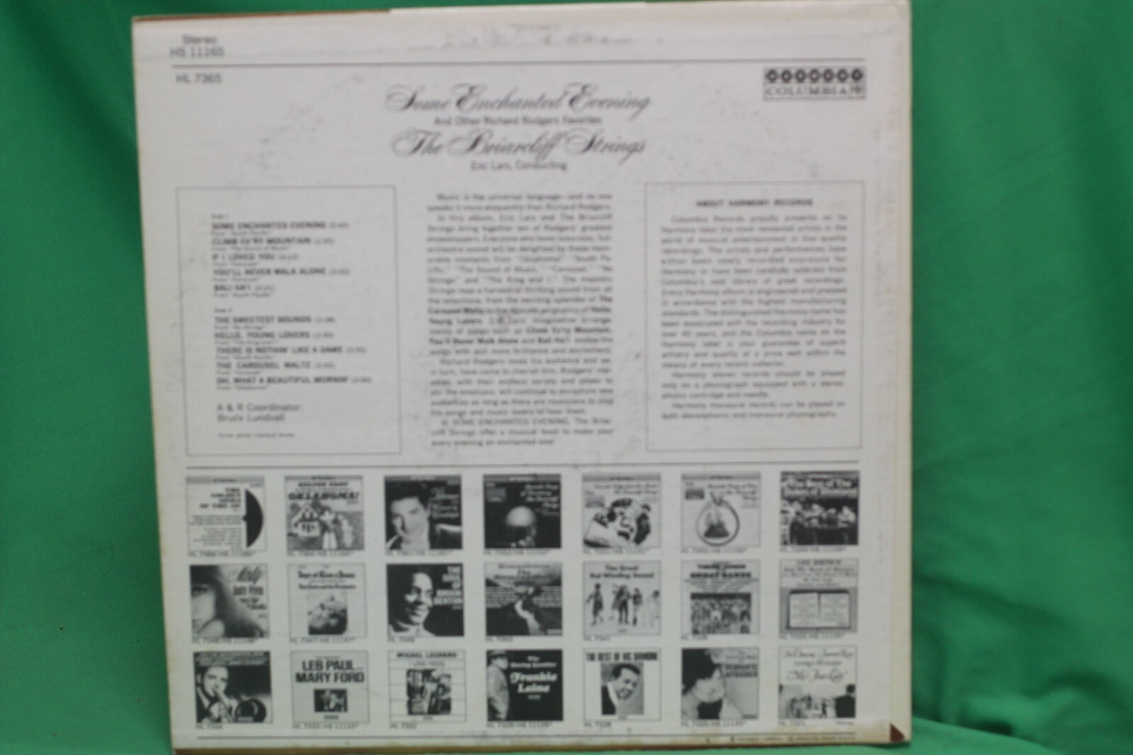 Briarcliff Strings - Some Enchanted Evening and Other Richard Rodgers ...