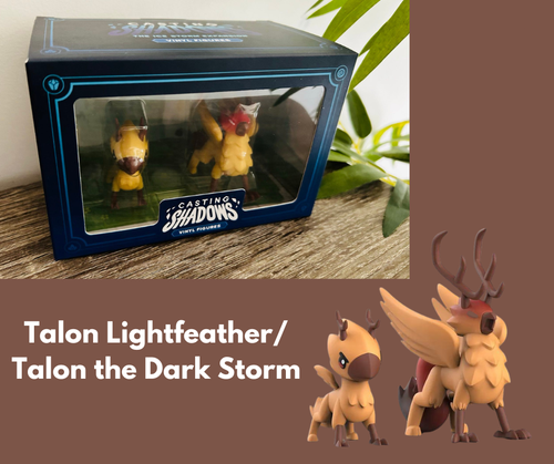 BRAND NEW Casting Shadows Talon Lightfeather/Talon the Dark Storm Vinyl ...