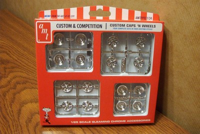 AMT CUSTOM & COMPETITION CUSTOM CAPS 'N WHEELS PARTS PACK 849398030325 ...