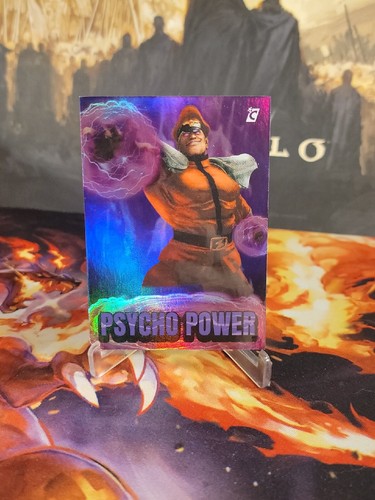 2023 Cardsmiths Street fighter Trading Cards M.BISON PSYCHO POWER HOLO ...