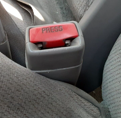 2001-2002 GMC YUKON Front Driver Seat Buckle (Press Imprinted) | eBay