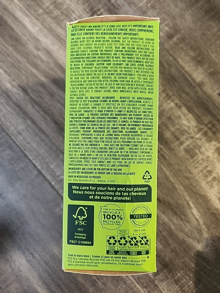 Clairol-Natural Instincts-Bold-Permanent Hair Color-C64 Copper Sunset ...