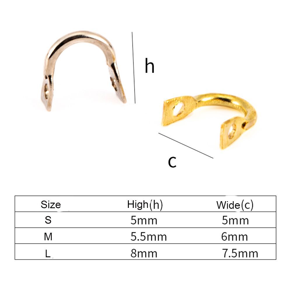 Spinner Fishing Lures Accessories Easy Spin Brass Easy-Spin Clevises ...