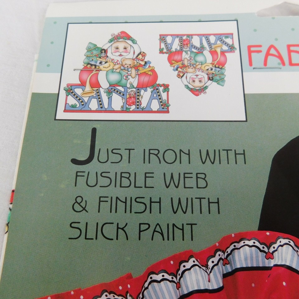 Daisy Kingdom Armful of Joy 6363 No-Sew Fabric Applique Santa Toys ...