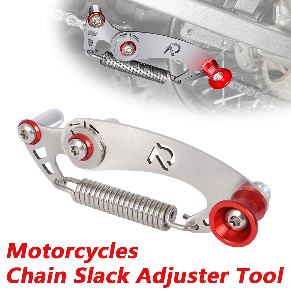 For Motorcycle Chain Slack Adjuster Tensioning Slack Setter Tool Sport ...