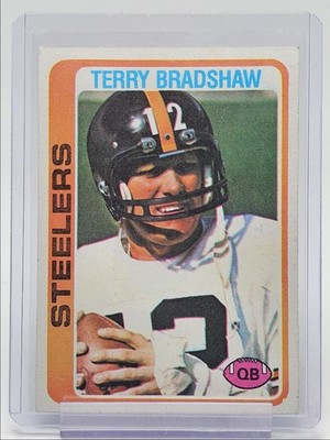 TERRY BRADSHAW 1978 TOPPS FOOTBALL STEELERS #65 B Q3562 | eBay