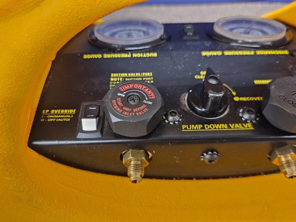 CPS Pro-Set Refrigerant Recovery System Cyclone 1Hp CR700 | eBay