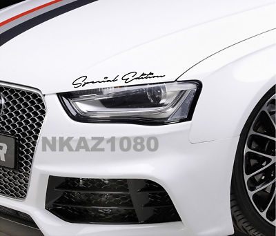 Special Edition Decal Racing Sport car Sticker Emblem logo | eBay