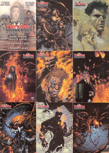 The Top Cow Universe 2000 Dynamic Forces Complete Base Card Set of 72 ...