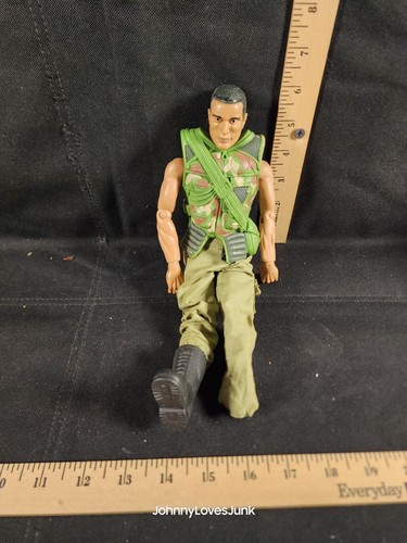 Vintage GI Joe Action Figure 12in Doll Used Incomplete Clothes Included ...