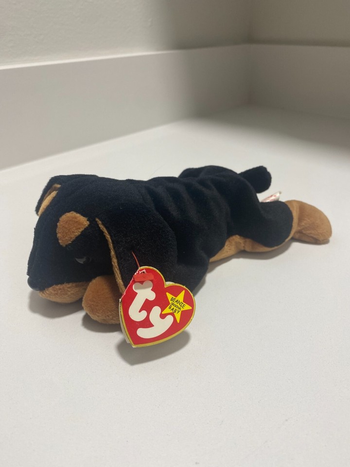 Ty Beanie Baby "Doby" the Doberman RARE with Errors 1996 | eBay