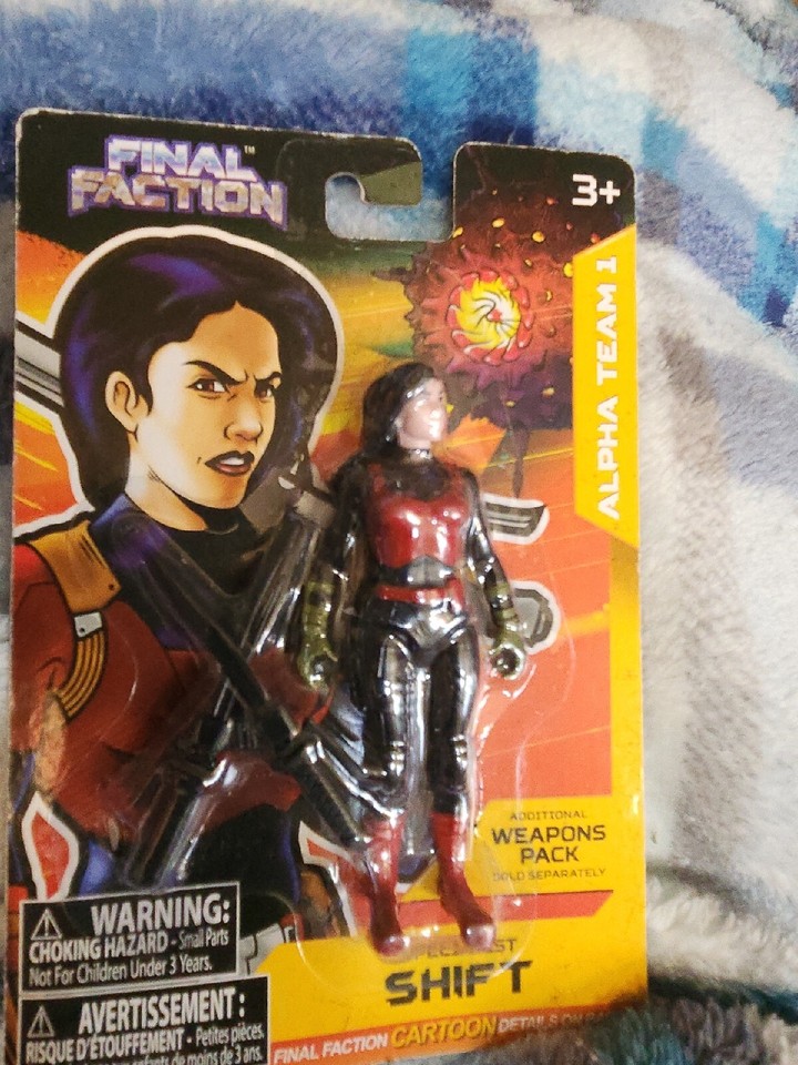 Final Faction Specialist Shift Alpha Team 1 Action Figure (4 Inches ...
