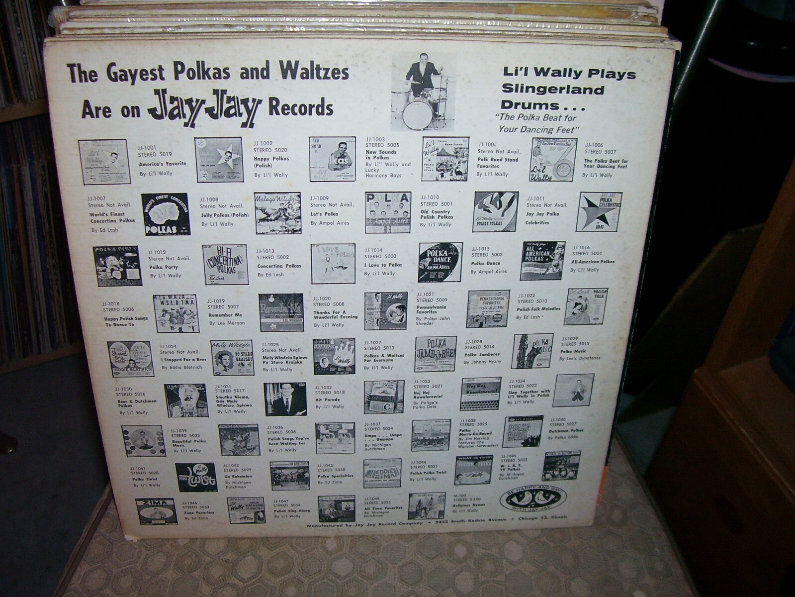 LI'L WALLY, Polka Music, Jay Jay # 1057 | eBay