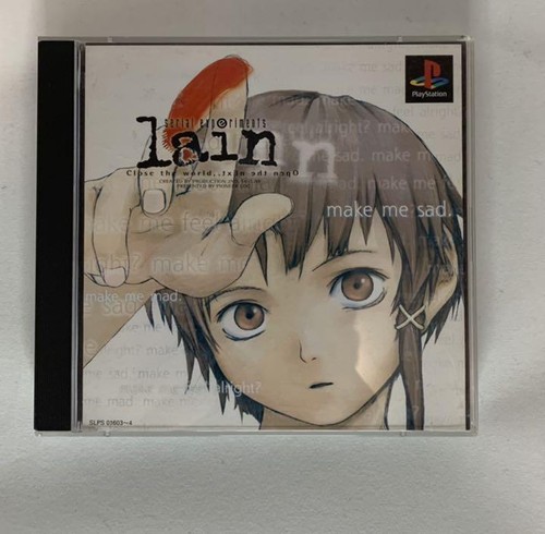 Serial Experiments Lain PS1 Playstation 1994 p1 | eBay