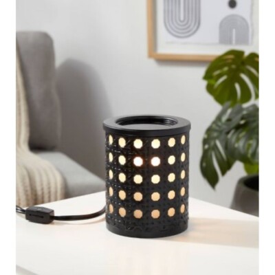 Threshold Quality & Design Bamboo Lattice Electric Design Wax Warmer | eBay