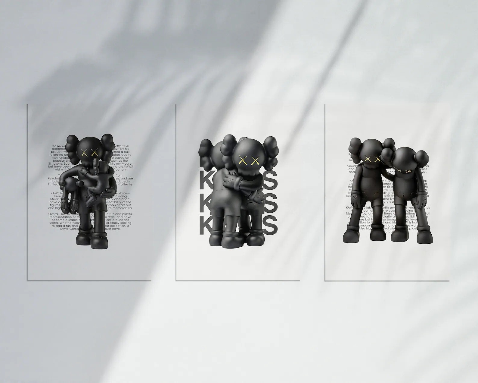 KAWS Figure Poster Set | Hypebeast | Complex Digital Wall Art Home ...