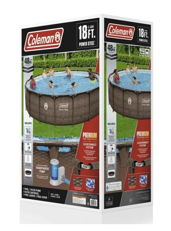 NEW LINER BESTWAY/COLEMAN Power Steel Pool 18X48 | eBay