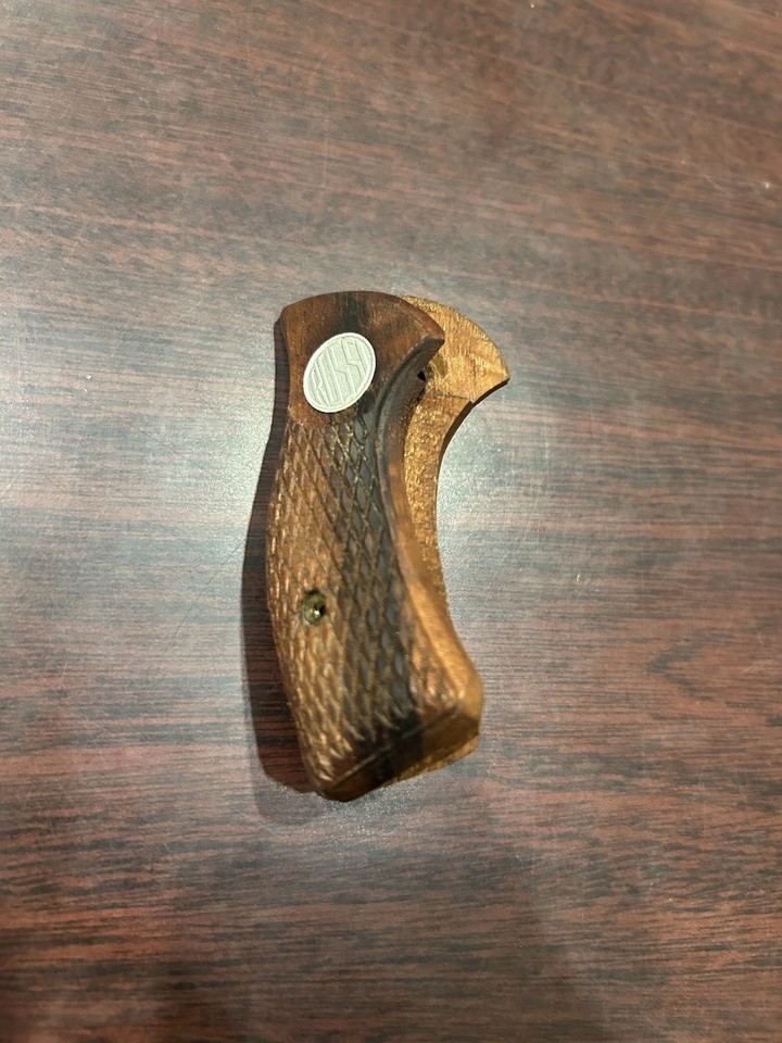 Vintage Rossi Revolver Gun Wood Grips Small Frame | eBay