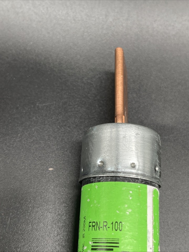 Bussmann Fusetron FRN-R-100 FRN-R 100 Amp Fuse 250 Vac Current Limiting ...