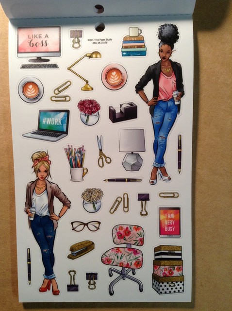 The Paper Studio Agenda 52 Planner "girls" Sticker Pack for sale online ...