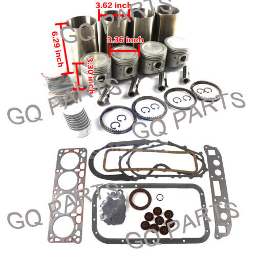 For Nissan H20-2 H20-II Engine Overhaul Kit TCM Cat Gasoline LPG ...