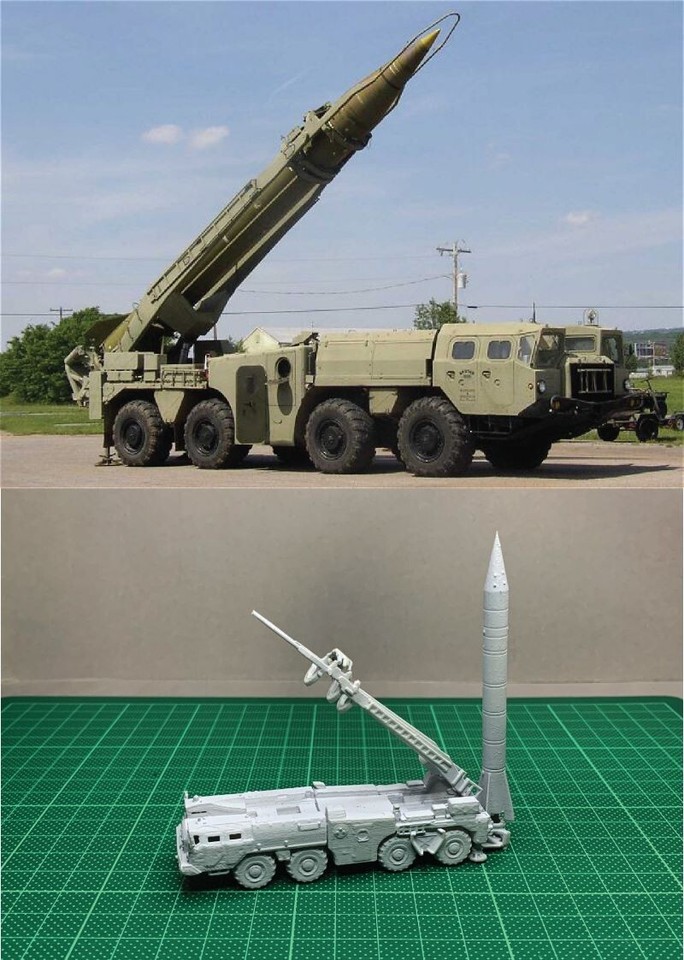1/144 Russian SS-1 Scud Tactical Ballistic Missile Resin Kit | eBay