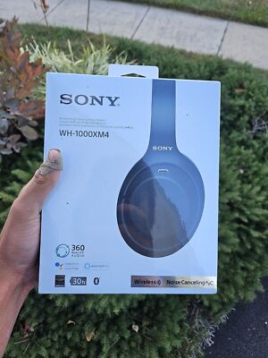 Sony WH1000XM4 Wireless Noise Canceling Over the Ear Headphones Black🔥 ...