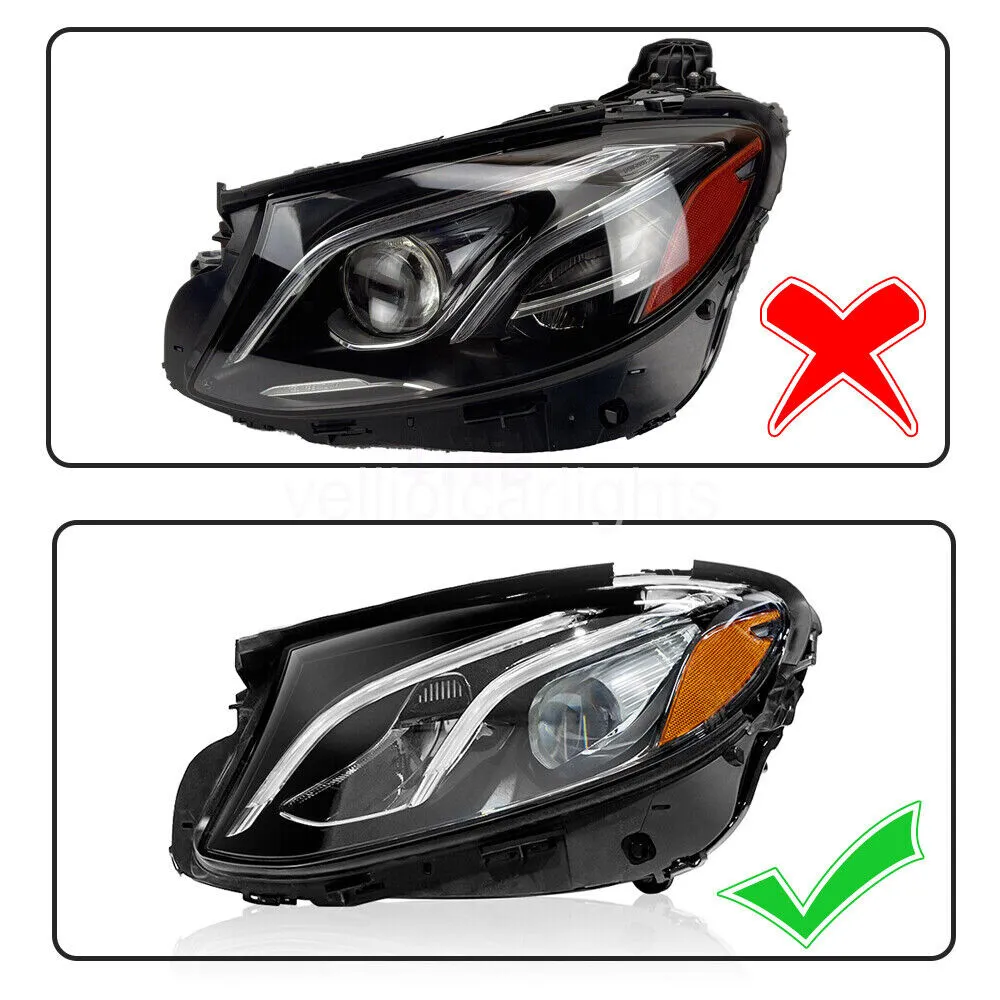 Fits For 2017 2018 2019 2020 E-Class E350 W213 LED Headlight Right Side ...