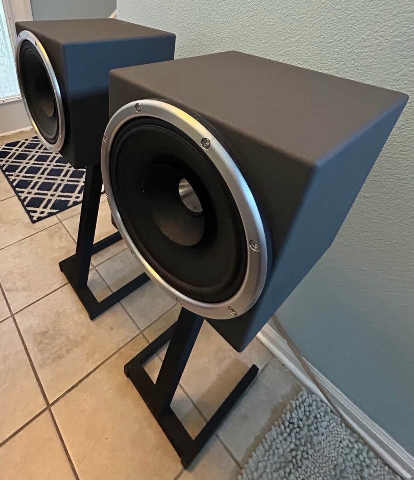 Metalflake Gray Zu Audio Cube Mkii Speakers (See updated listing detail ...