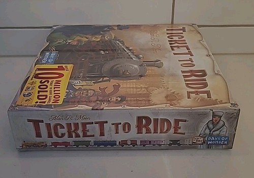 Days of Wonder Ticket To Ride by Alan R. Moon Train Adventure Board ...