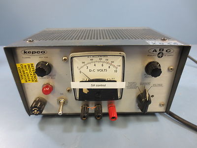 DC Power Supplies - Kepco Abc