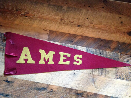 Circa 1912 IOWA STATE UNIVERSITY Pennant of Ames, Iowa | eBay