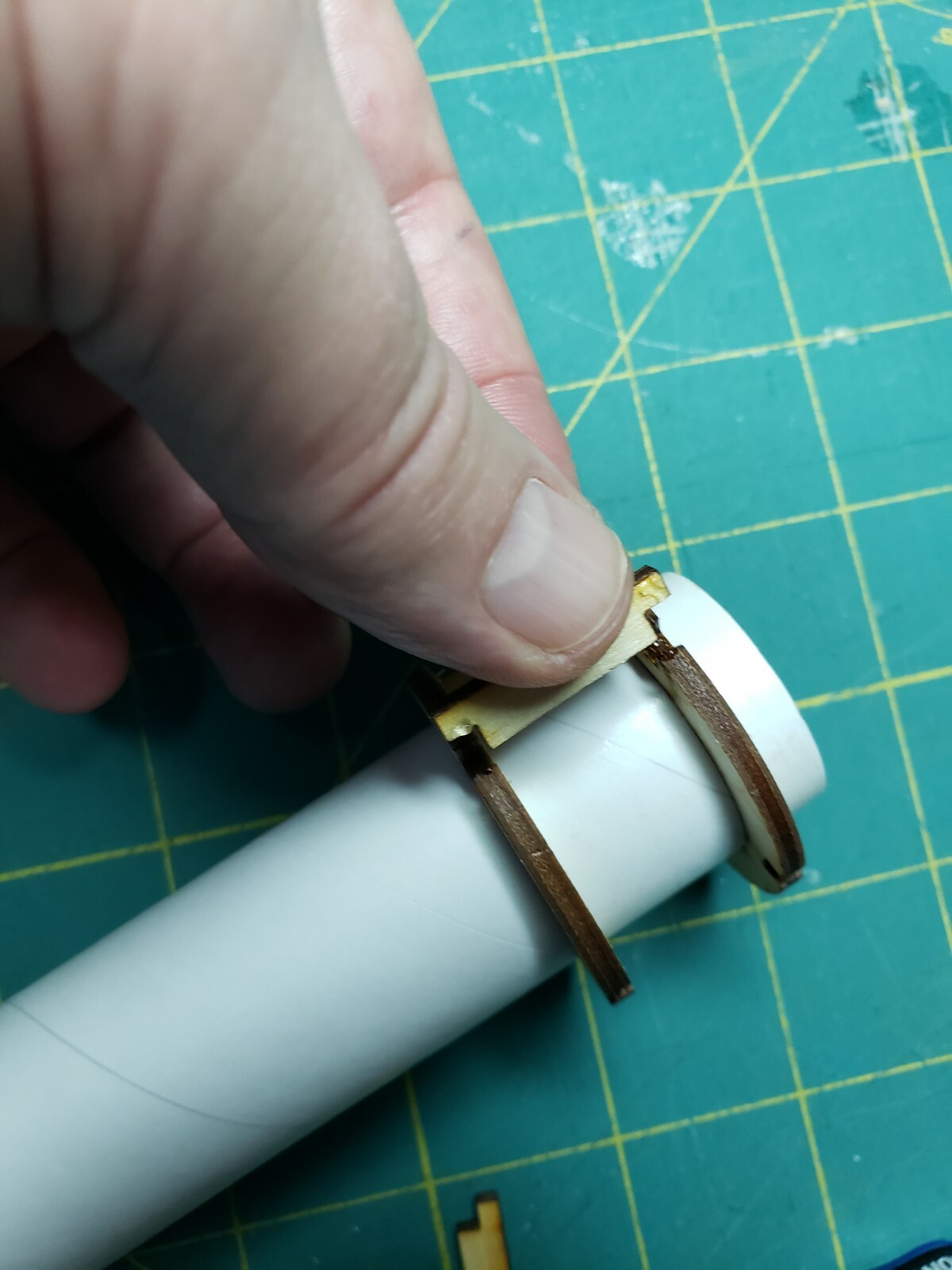 Tube Cutting Guide For Model Rocket kit 29mm Motor tubing - make ...