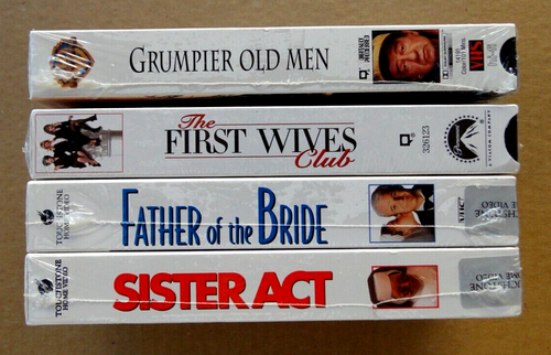Lot of 4 VHS Movies | eBay