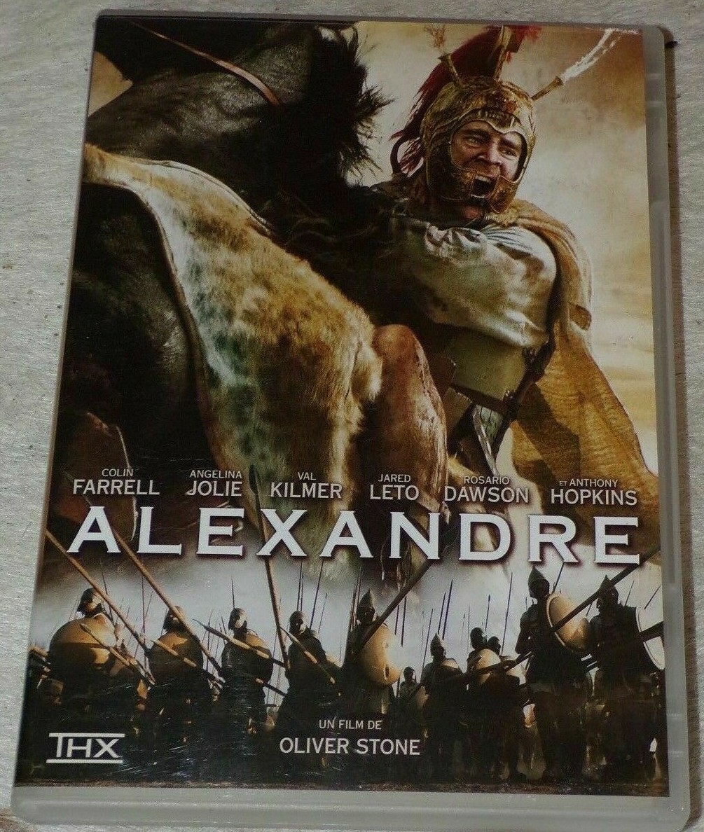 DVD ALEXANDRE Colin Farrell Angelina Jolie Val Kilmer Oliver Stone | eBay