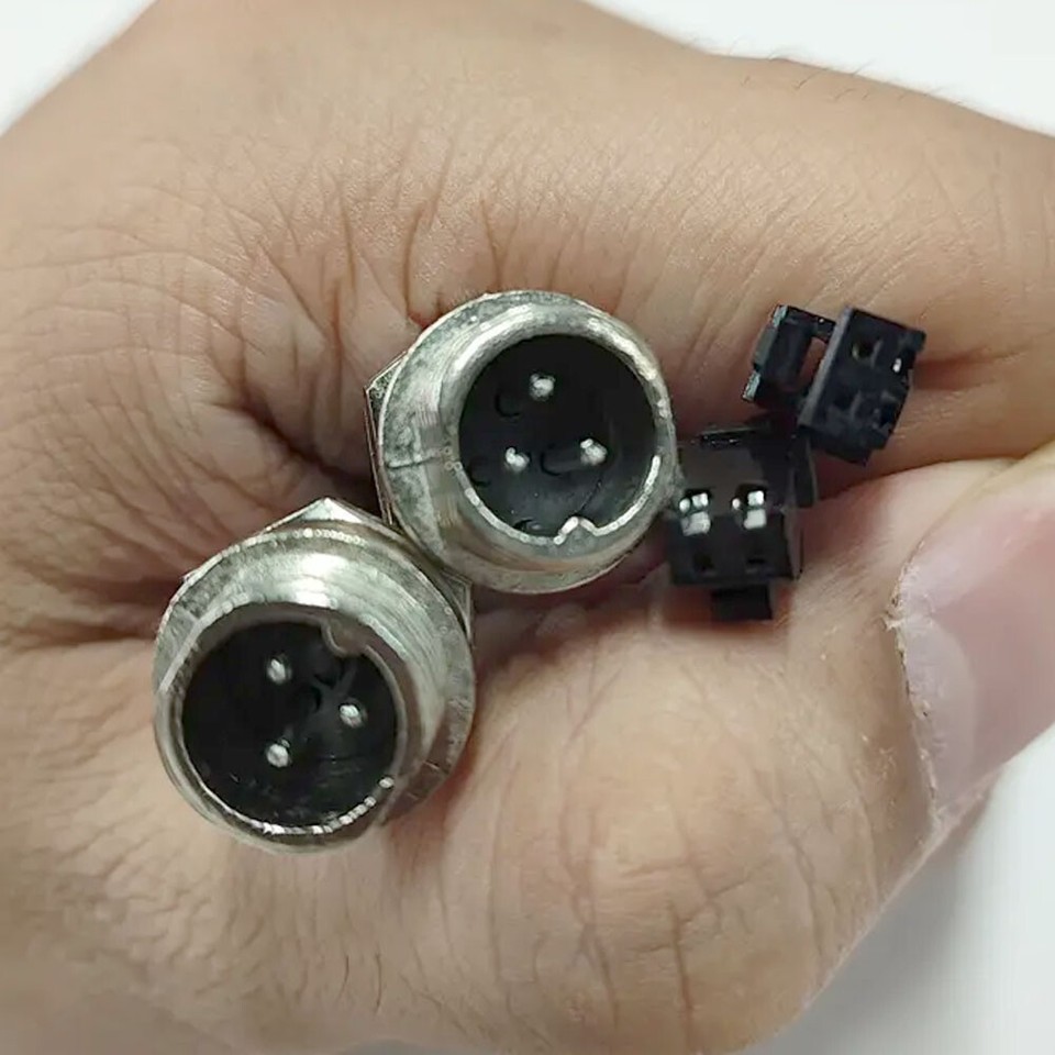 2X 3 Pin 2 Male Plug 2 Wire Hoverboard Charging Port For Scooter ...