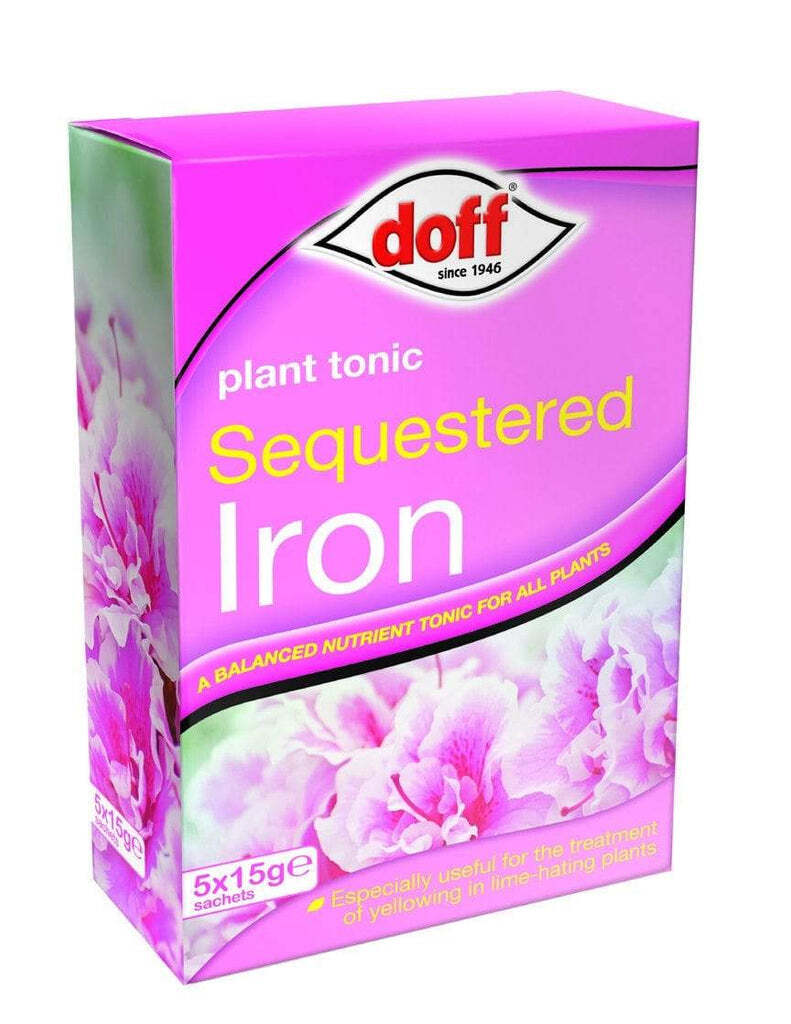 Plant Tonic - Sequestered Iron 5 x 15g Sachets | eBay