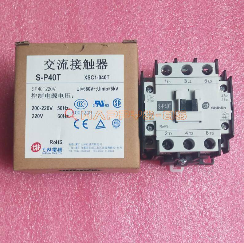 1PCS NEW Shihlin S-P60T Magnetic Contactor AC Contactor 60A 220VAC ...