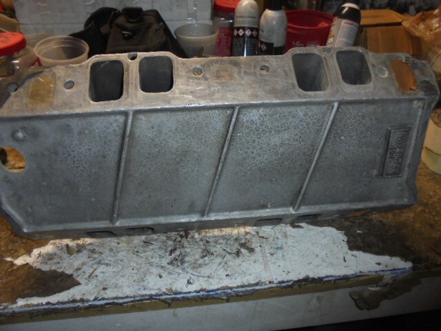 Aluminum Tunnel Ram Intake BBC UR2X Edelbrock IMCA ARCA ASA IHRA NHRA ...