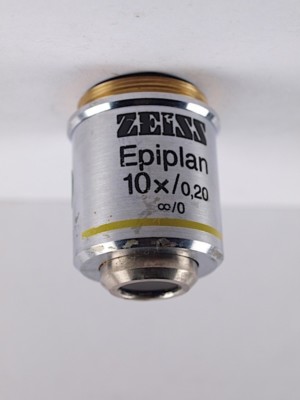 Zeiss Epiplan 10x M20 Thread Metallurgical Microscope Objective | eBay