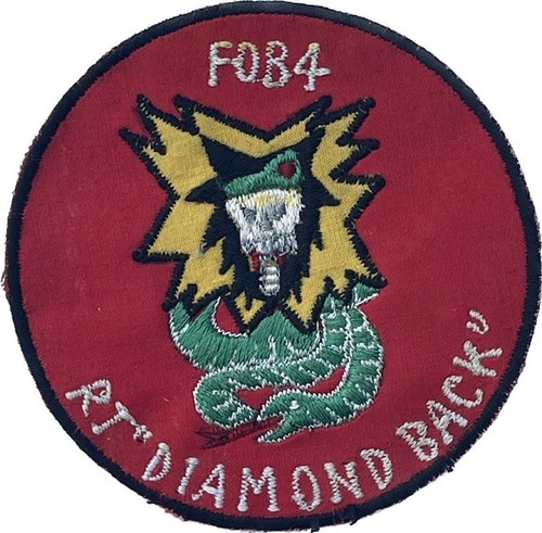 WARTIME RECON TEAM DIAMONDBACK 1ST GENERATION PATCH MAC V SOG (APCI ...